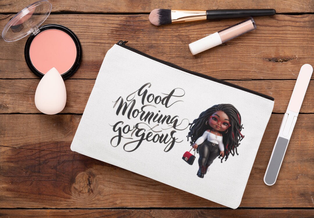 Good Morning Accessory Pouch W T-bottom - Etsy