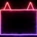 Neon Cat ANIMATED Twitch Facecam Overlay | Streamer OBS Designs ...