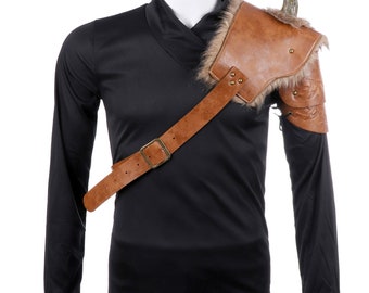 Fur Shoulder Armor - Etsy