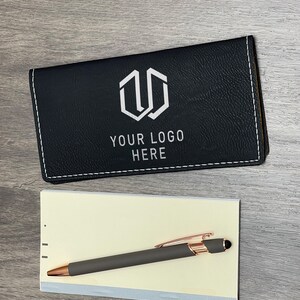 Personalized Leather Checkbook Cover, Custom Name Checkbook Holder ...