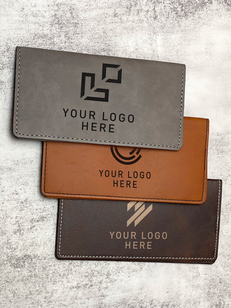 Personalized Leather Checkbook Cover, Custom Name Checkbook Holder ...