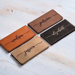 Custom Monogram Checkbook Cover, Personalized Checkbook Holder, Custom ...