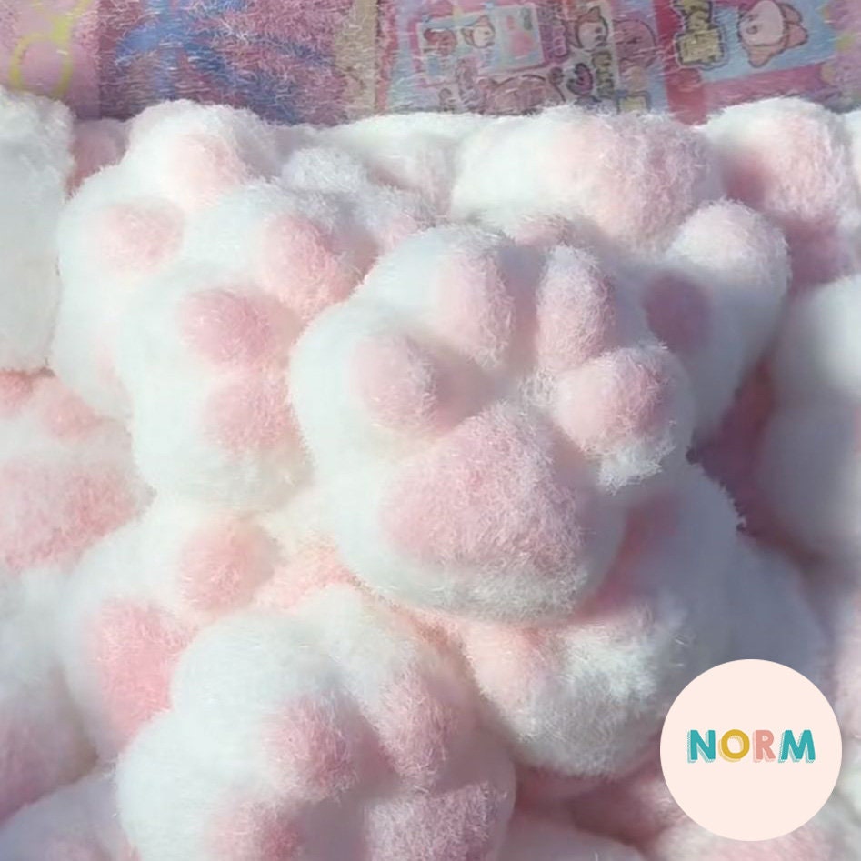 Furry Cat Paw Mochi Taba Squishy fidget juguete calmante para - Etsy México