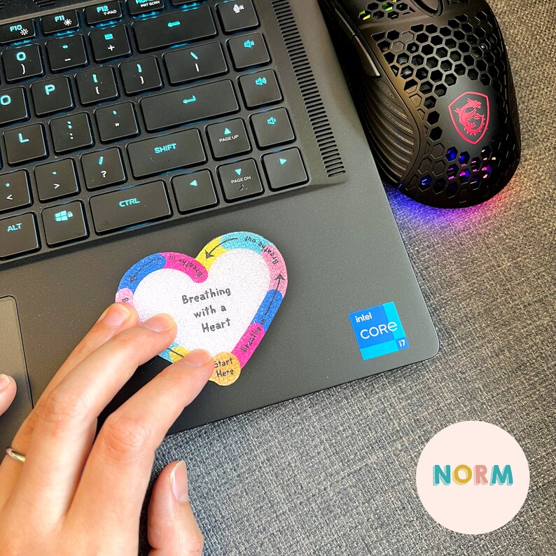 4 Pc Grounding Breathing Stickers Calm Sensory Tool Texture - Etsy Canada