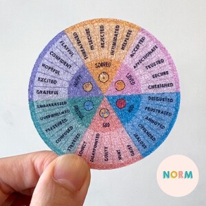 4pc Anxiety Sensory Breathing Stickers Mindfulness Calming Strips ...