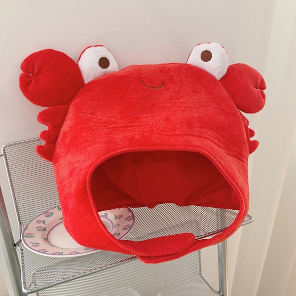 Crab Hat - Etsy