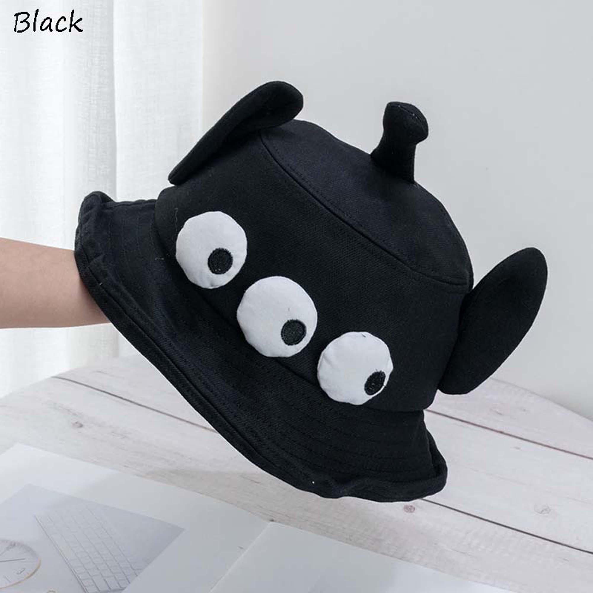Cartoon Alien Bucket Hat Funny Three Eyes Monster Hat Cute - Etsy