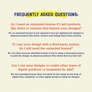 Extended License for Printed Transfers Entire Shop (sunnyjuicedesigns ...