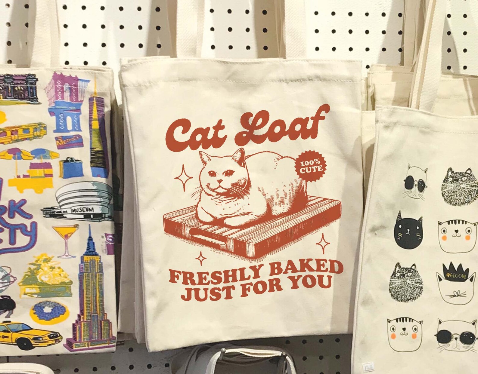 Cat Loaf Funny Cat, SVG PNG File, Trendy Vintage Retro Cat Lover Design ...
