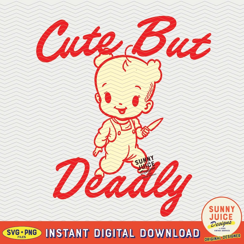 Cute but Deadly - Etsy