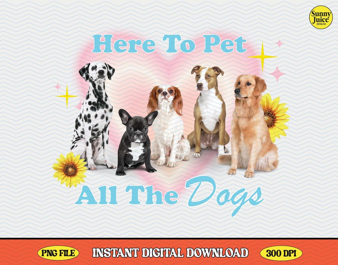Trendy Cuteness Overload Y2K Dog Lover Aesthetic PNG Design for Shirts ...