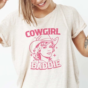 Trendy 'cowgirl Baddie' PNG File, Western Girly Aesthetic Retro Vintage ...