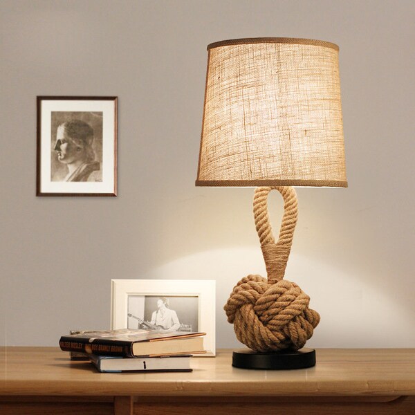 Rope Lamp - Etsy