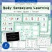 NEW Body Sensations: Learning Worksheets, Cues, Energy, Interoception ...