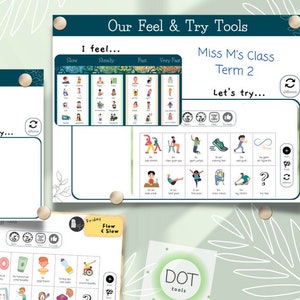 Self-regulation Group Visuals Toolkit: Nature, Sensory Tools, Feelings ...