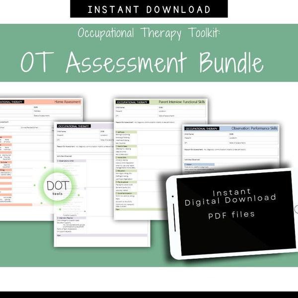 Therapy Assessments - Etsy