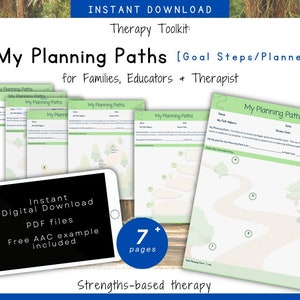 Goal Planning, Progress Tracking, Strength Based, Person First, Therapy ...