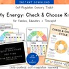 Feelings Wheel, Energy Tools, Self Regulation, Sensory Tools, Resources ...