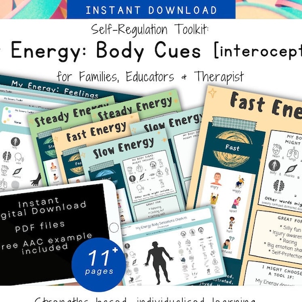 Interoception Children's Book, My Body Helps Me Know How I Feel, Body ...