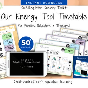 Self-regulation Tools, Sensory Tools, Choices, Sensory Break, Sensory ...