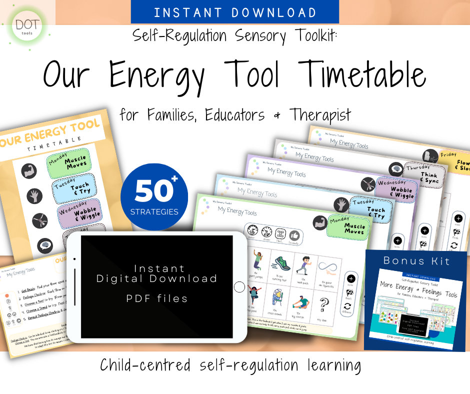 Self-regulation Tools, Sensory Tools, Choices, Sensory Break, Sensory ...