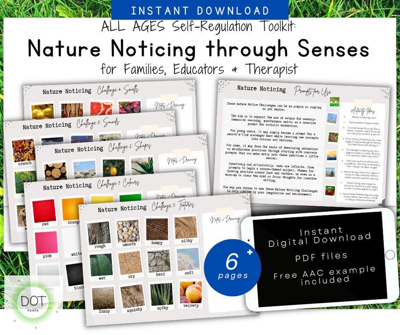 Nature Noticing Sensory Challenges, Mindfulness, Self-regulation ...