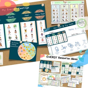 Self-regulation: Energy Posters, Learning Tips & Tools, Visuals ...
