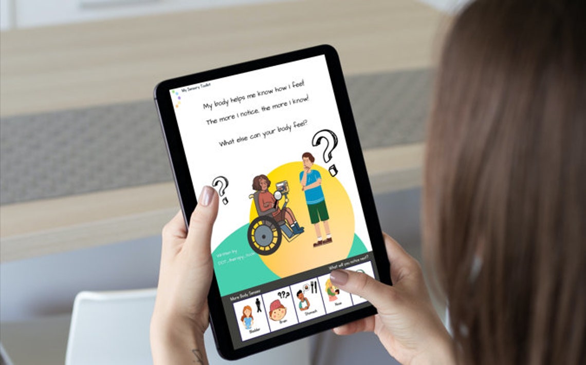 Interoception Children's Book, My Body Helps Me Know How I Feel, Body ...