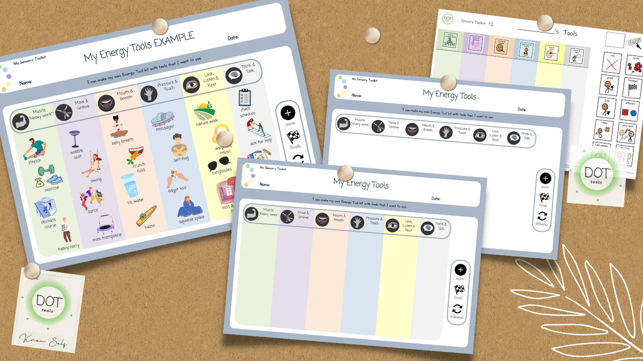 Self-regulation Tools, Sensory Tools, Choices, Sensory Break, Sensory ...