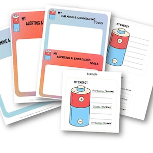 Self Regulation, Resource, Sensory, Battery, Activation, Paeds, OT ...