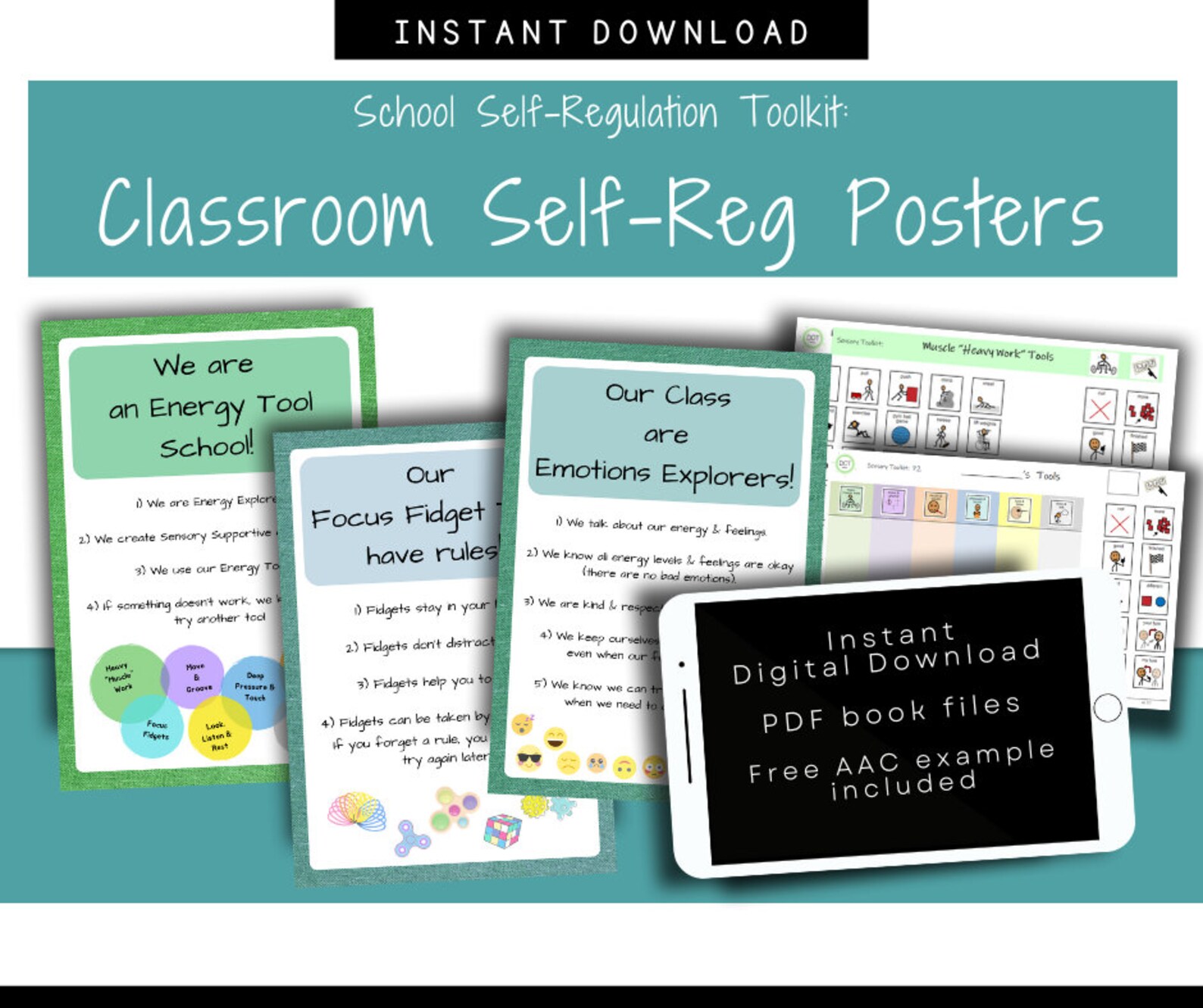 Self Regulation, Resource, Sensory, Battery, Activation, Paeds, OT ...