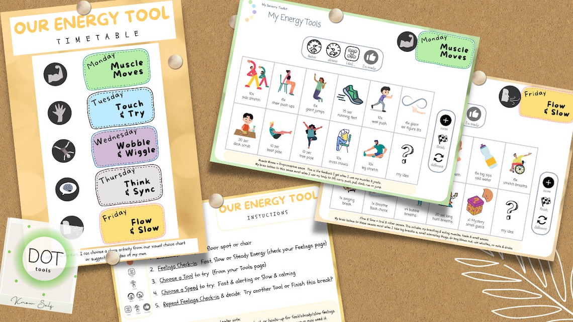 Brain Breaks: Self-regulation Tool Choice Program Sensory - Etsy Australia