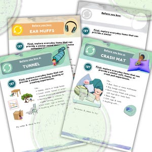 NEW Sensory Equipment Swaps, Low-cost, Simple, Accessible, Self ...
