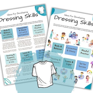 Dressing Skills: Activities, Pre-dressing, Gross Motor, Fine Motor ...