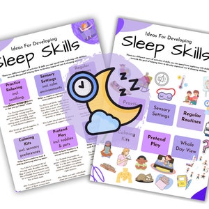 Sleep Skills: Readiness Activities, Rest, Relaxation, Sensory, Calming ...