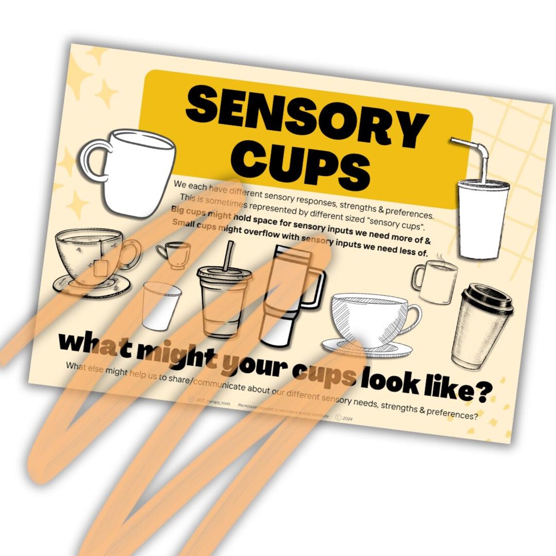 Sensory Summary Support Plans, Sensory Processing, Cups, Accommodations, Tools, Self-regulation ...