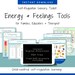 Feelings Wheel, Energy Tools, Self Regulation, Sensory Tools, Resources ...
