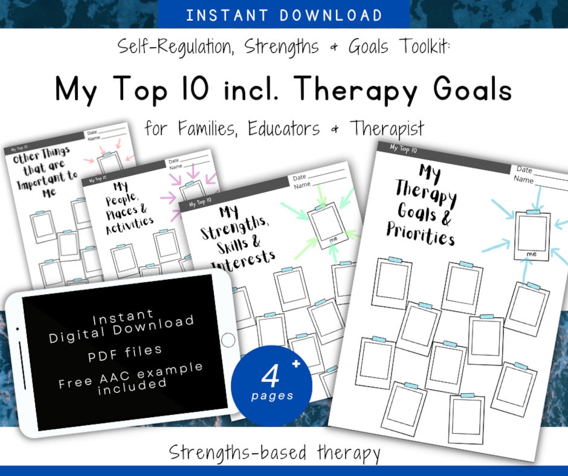 OT Goal Setting & Planning, Functional, Strengths, Therapy, Skills ...