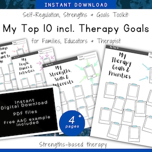 OT Goal Setting & Planning, Functional, Strengths, Therapy, Skills ...