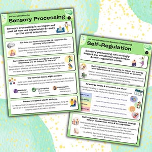Sensory Processing Handouts, Self-regulation, OT, Energy, Sensory ...