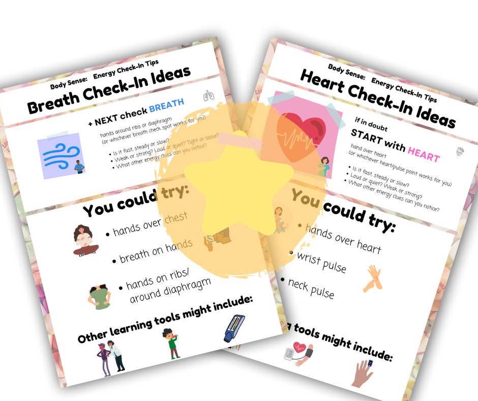 Interoception Learning Tips & Tools, Check-in, Body Cues, Sensory Tools ...