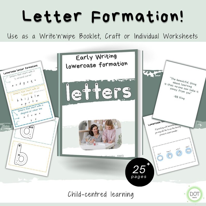 Letter Formation Resources, Lowercase, Early Writing Skills ...