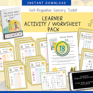 Interoception Children's Book, My Body Helps Me Know How I Feel, Body ...