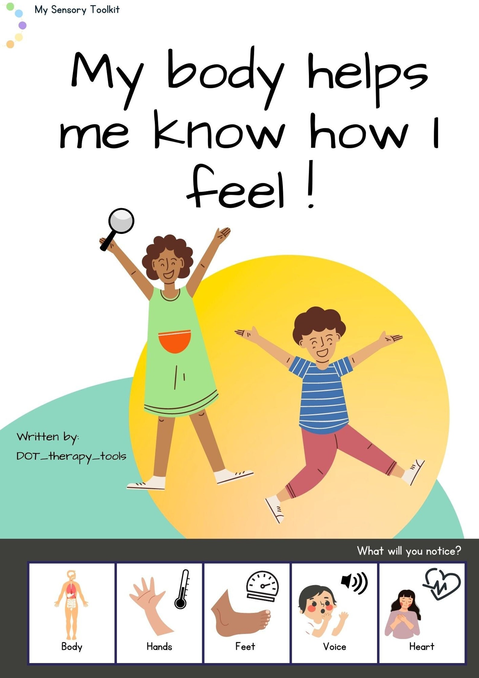 Interoception Children's Book, My Body Helps Me Know How I Feel, Body ...