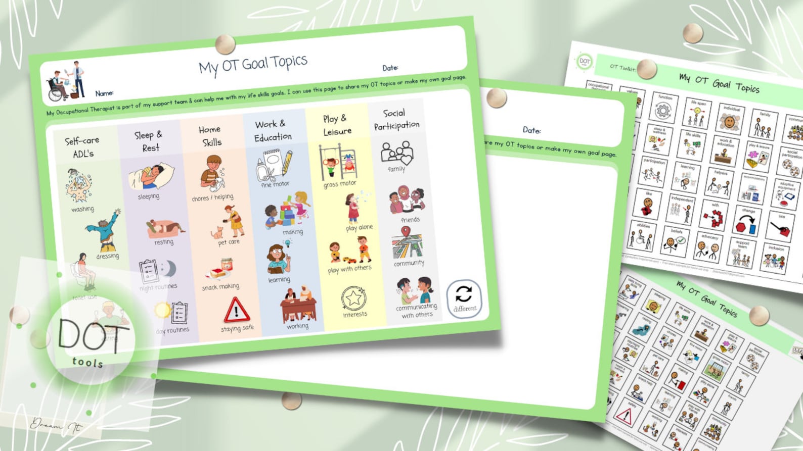 OT Goal Setting & Planning, Functional, Strengths, Therapy, Skills ...