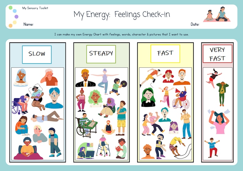 Interoception Sensory Tools 1 Body Sense Resources - Etsy