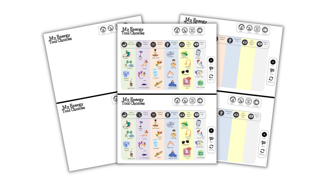 Self Regulation: Energy Check & Choose Toolkit, Feelings Speedo ...