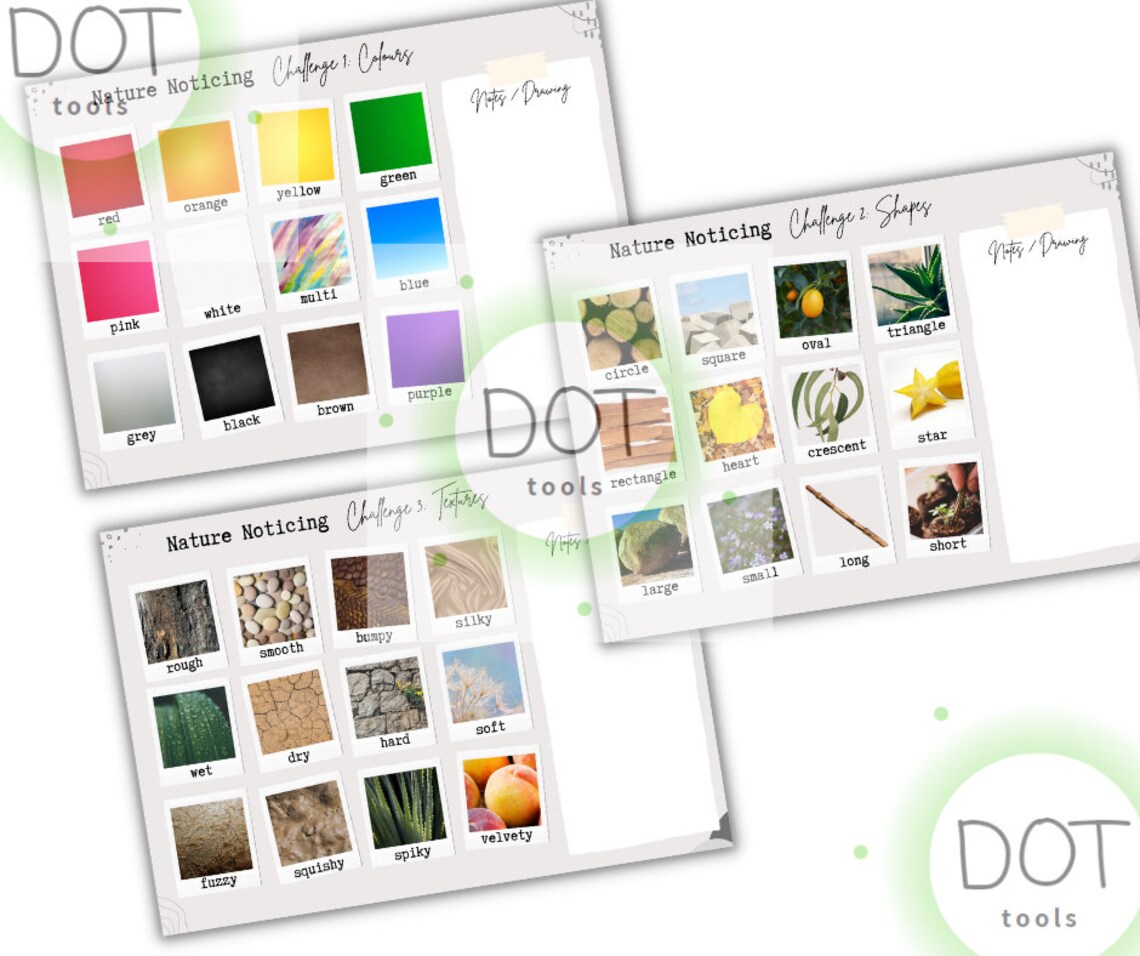 Nature Noticing Sensory Challenges, Mindfulness, Self-regulation ...