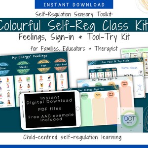 Self-regulation: Energy Posters, Learning Tips & Tools, Visuals ...