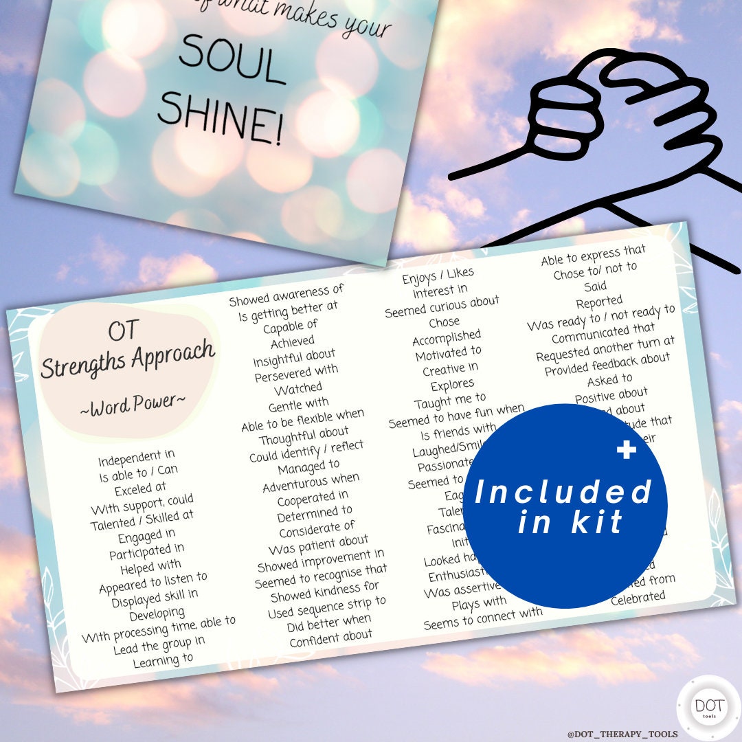 Goal Planning, Progress Tracking, Strength Based, Person First, Therapy ...